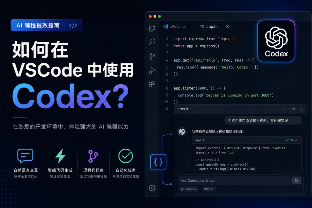 VSCode 使用 Codex 教程：CC Switch 接入 YYLX.IO